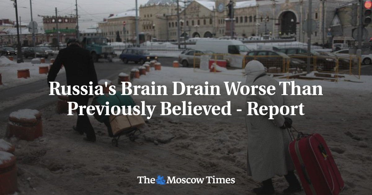 Russia's Brain Drain Worse Than Previously Believed - Report
