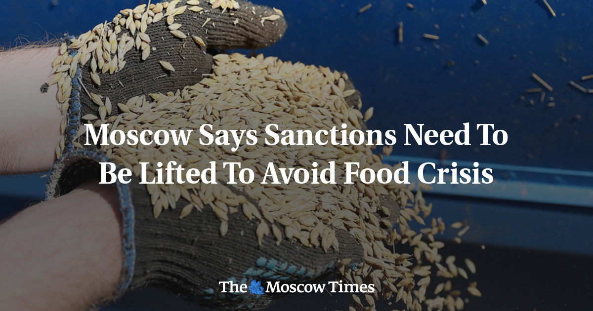 Moscow Says Sanctions Need To Be Lifted To Avoid Food Crisis The