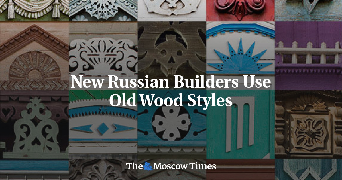 New Russian Builders Use Old Wood Styles