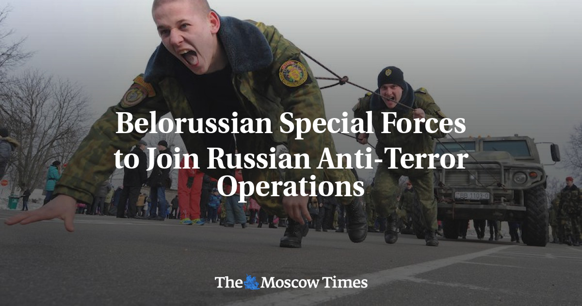 Belorussian Special Forces to Join Russian Anti-Terror Operations