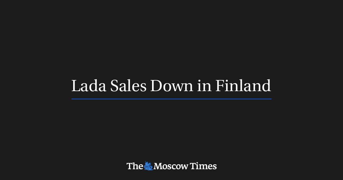 Lada Sales Down in Finland