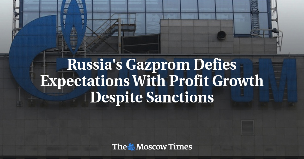Russia's Gazprom Defies Expectations With Profit Growth Despite Sanctions
