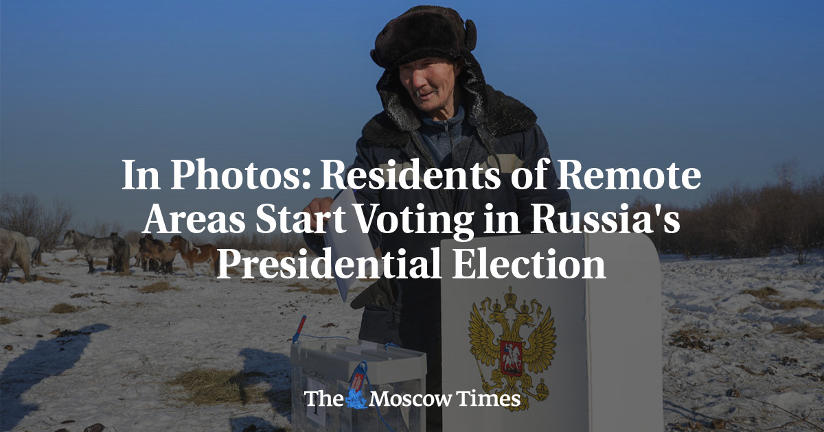 In Photos: Residents of Remote Areas Start Voting in Russia's ...