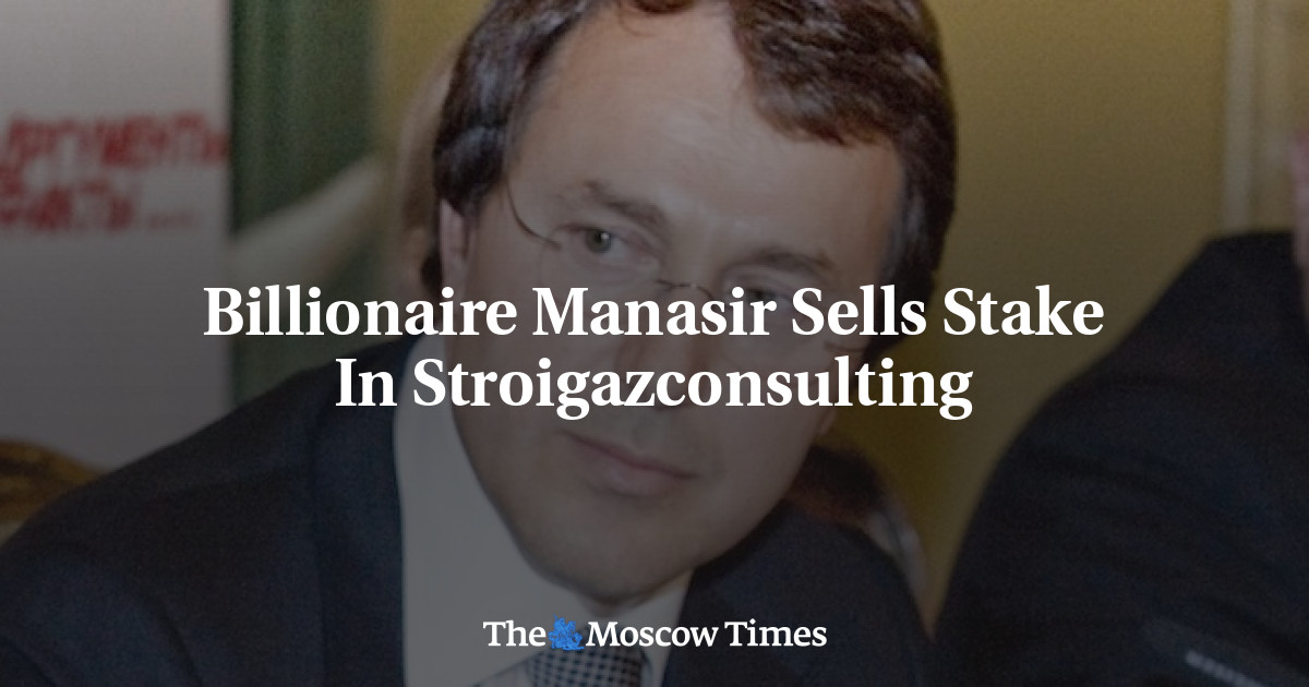 Billionaire Manasir Sells Stake In Stroigazconsulting