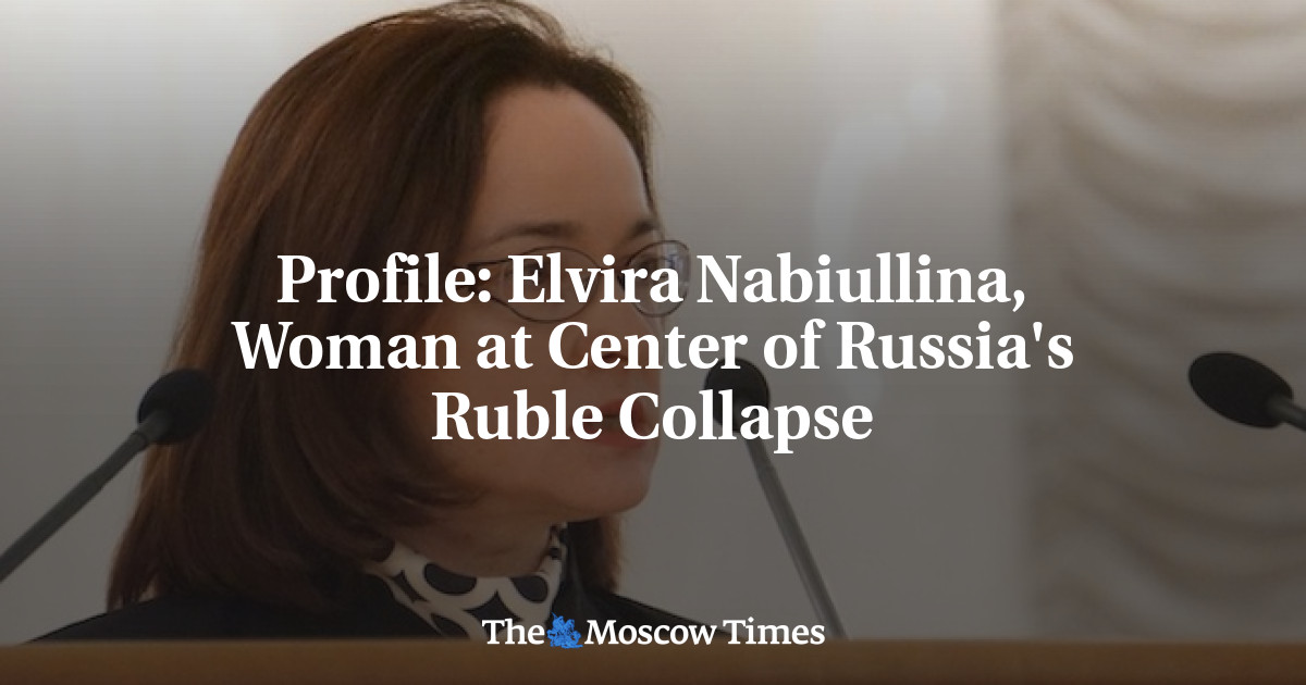 Profile: Elvira Nabiullina, Woman at Center of Russia's Ruble Collapse