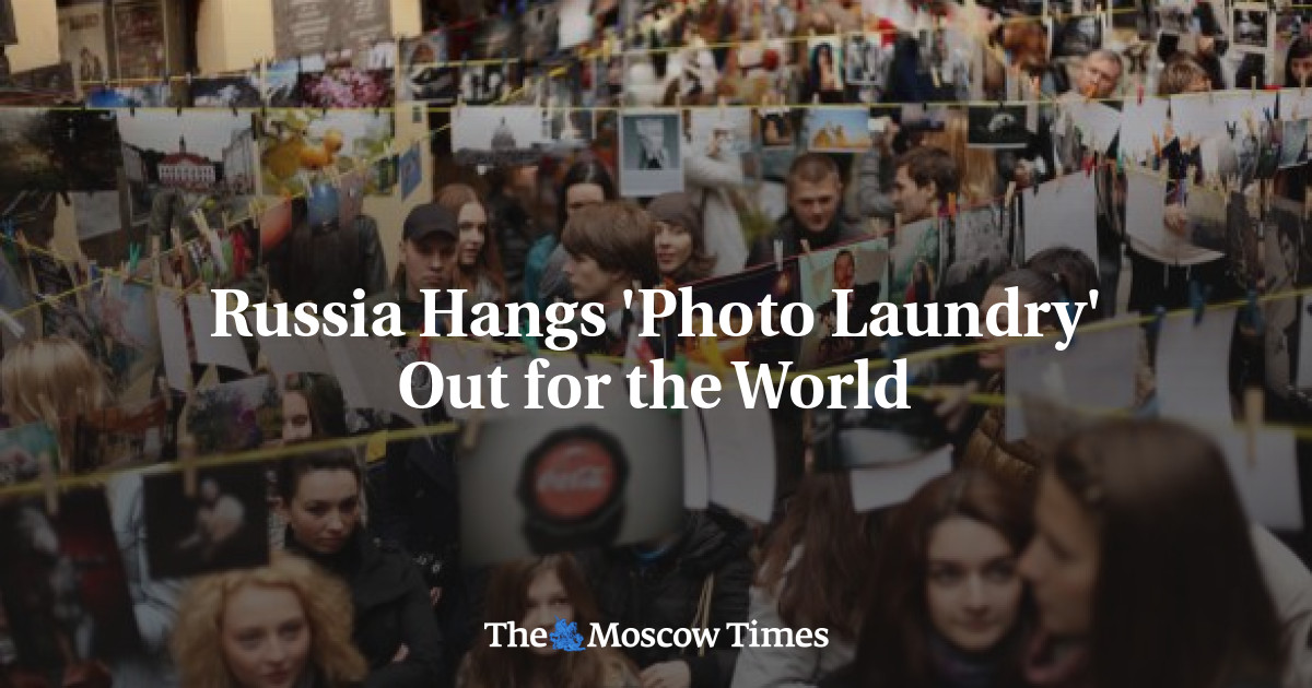 Russia Hangs 'Photo Laundry' Out for the World