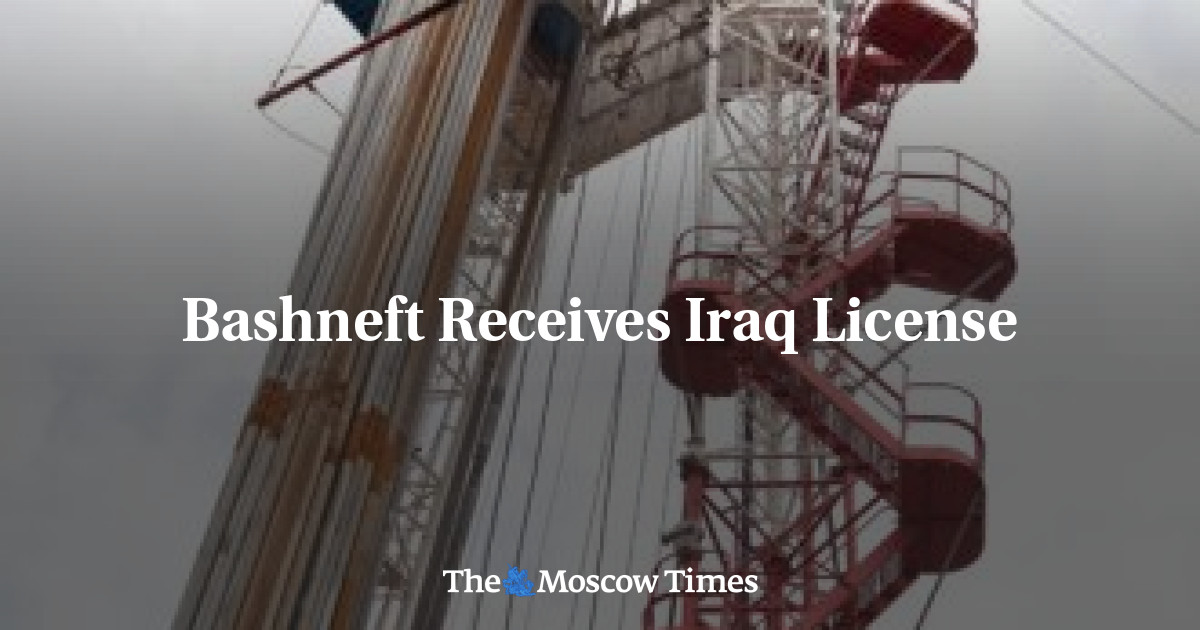 Bashneft Receives Iraq License