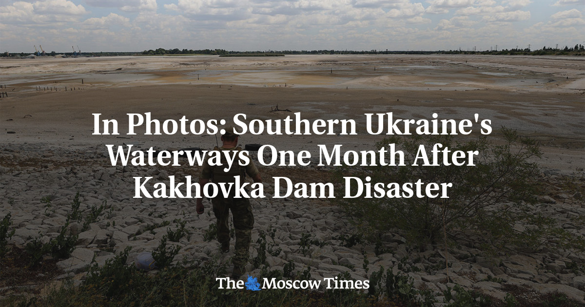In Photos: Southern Ukraine's Waterways One Month After Kakhovka Dam ...