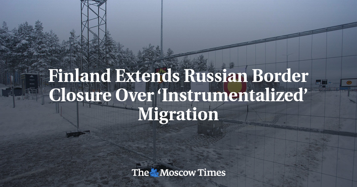 Finland Extends Russian Border Closure Over ‘Instrumentalized ...