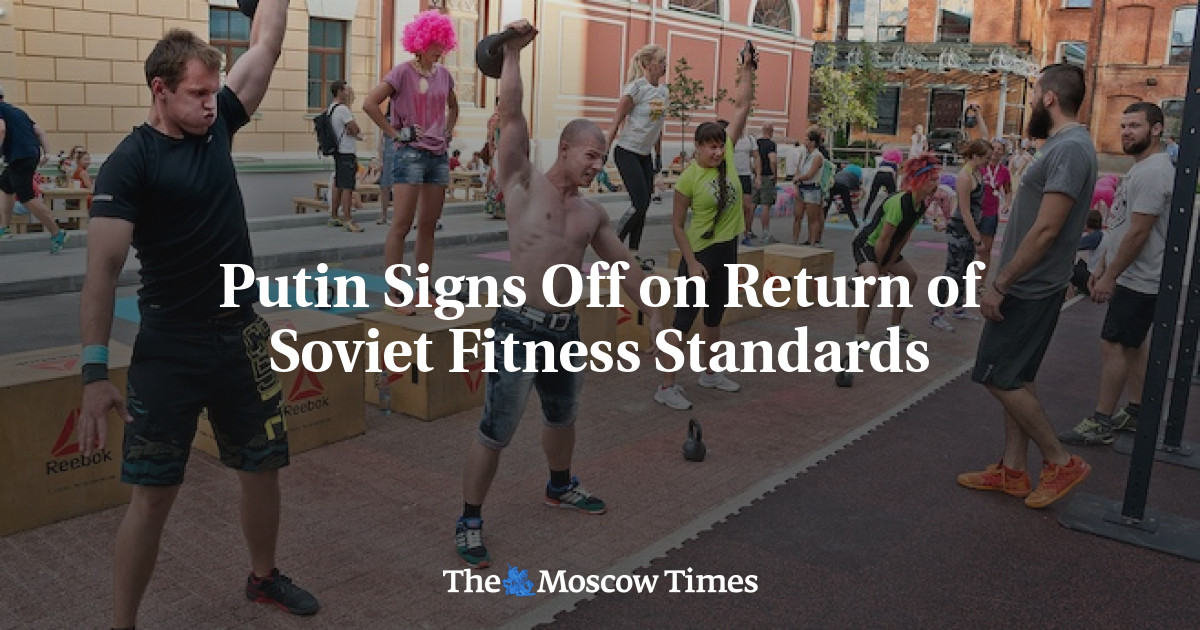 Putin Signs Off on Return of Soviet Fitness Standards