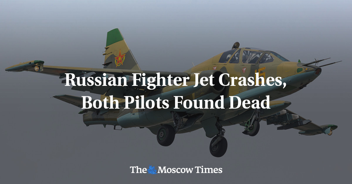 Russian Fighter Jet Crashes, Both Pilots Found Dead - The Moscow Times