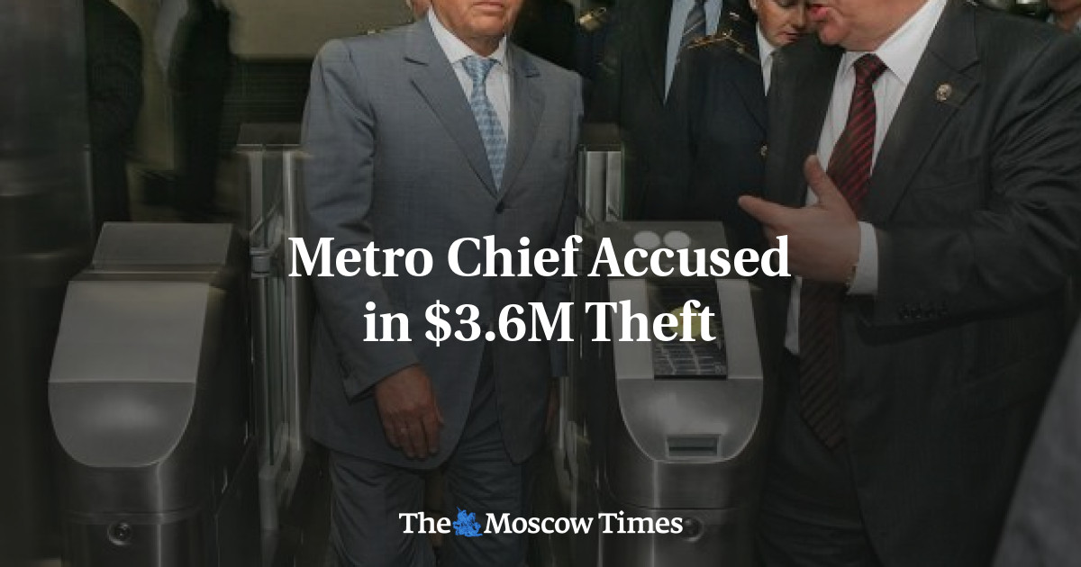 Metro Chief Accused in $3.6M Theft