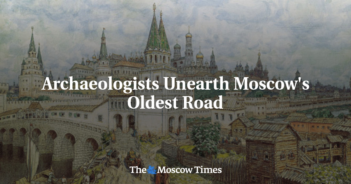 Archaeologists Unearth Moscow's Oldest Road