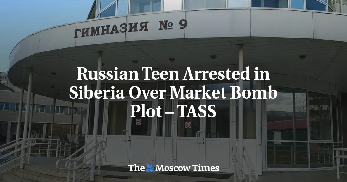 Russian Teen Arrested in Siberia Over Market Bomb Plot – TASS - The ...