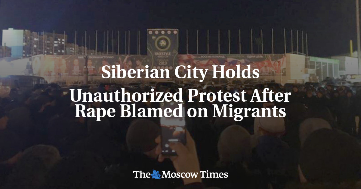 Siberian City Holds Unauthorized Protest After Rape Blamed on Migrants ...