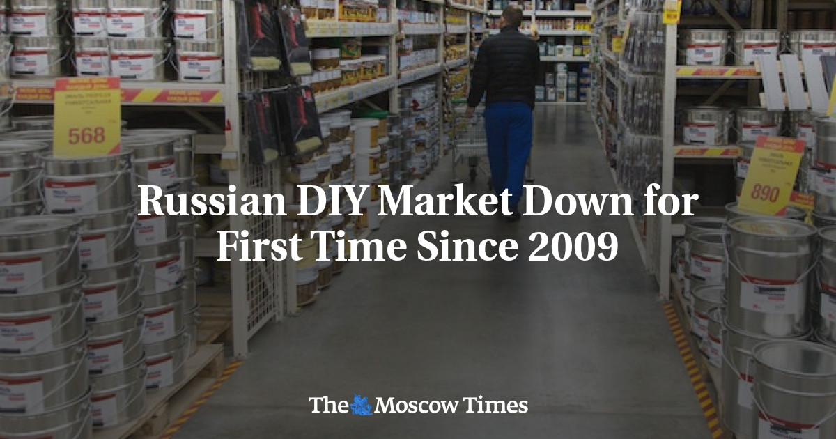 Russian DIY Market Down for First Time Since 2009