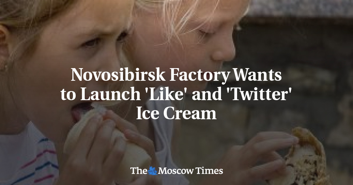 Novosibirsk Factory Wants to Launch 'Like' and 'Twitter' Ice Cream