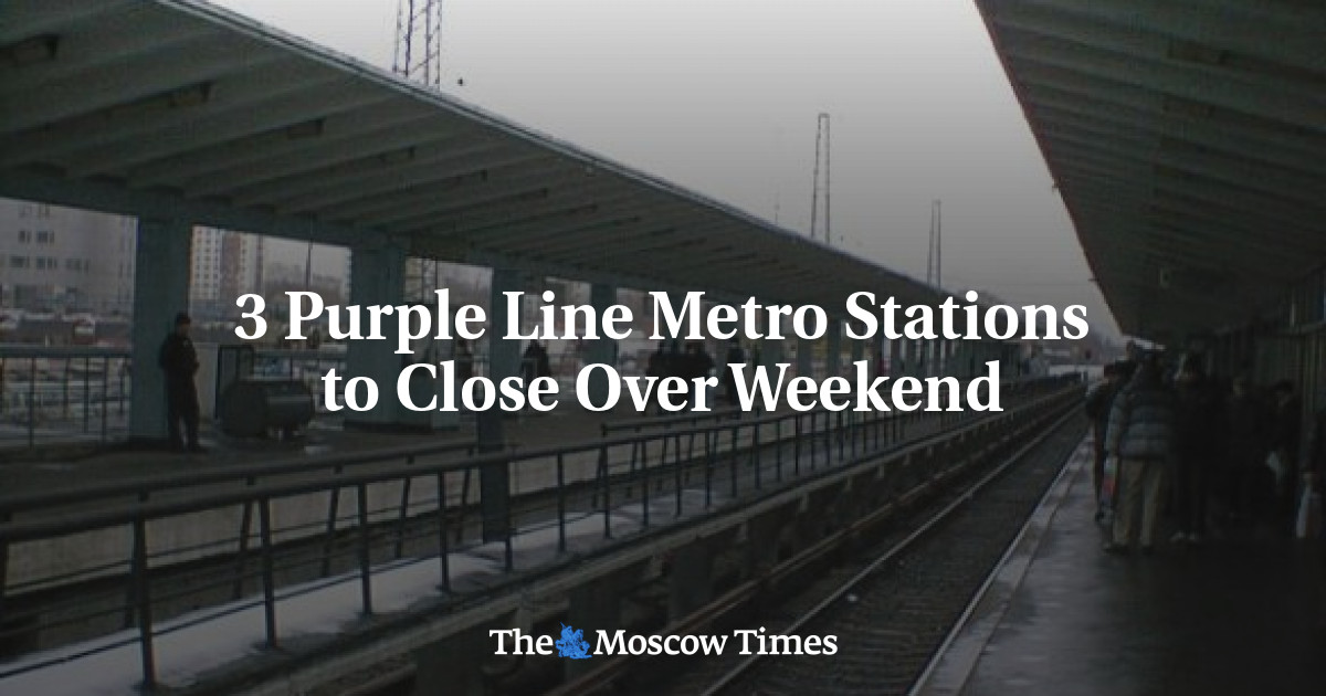 3 Purple Line Metro Stations to Close Over Weekend