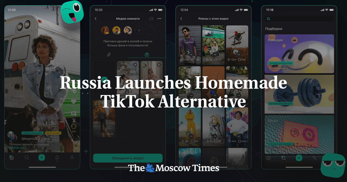Russia Launches Homemade TikTok Alternative - The Moscow Times