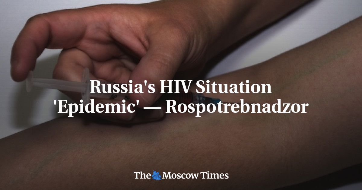 Russia's HIV Situation 'Epidemic' — Rospotrebnadzor