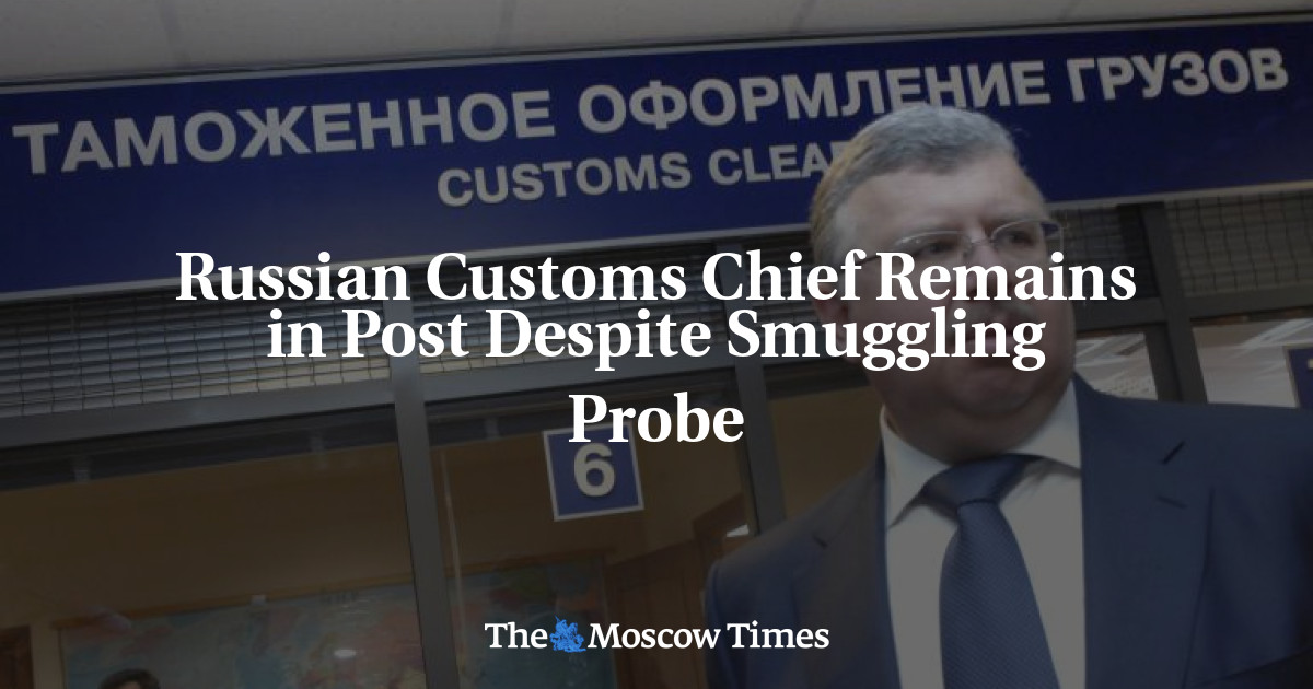 Russian Customs Chief Remains in Post Despite Smuggling Probe