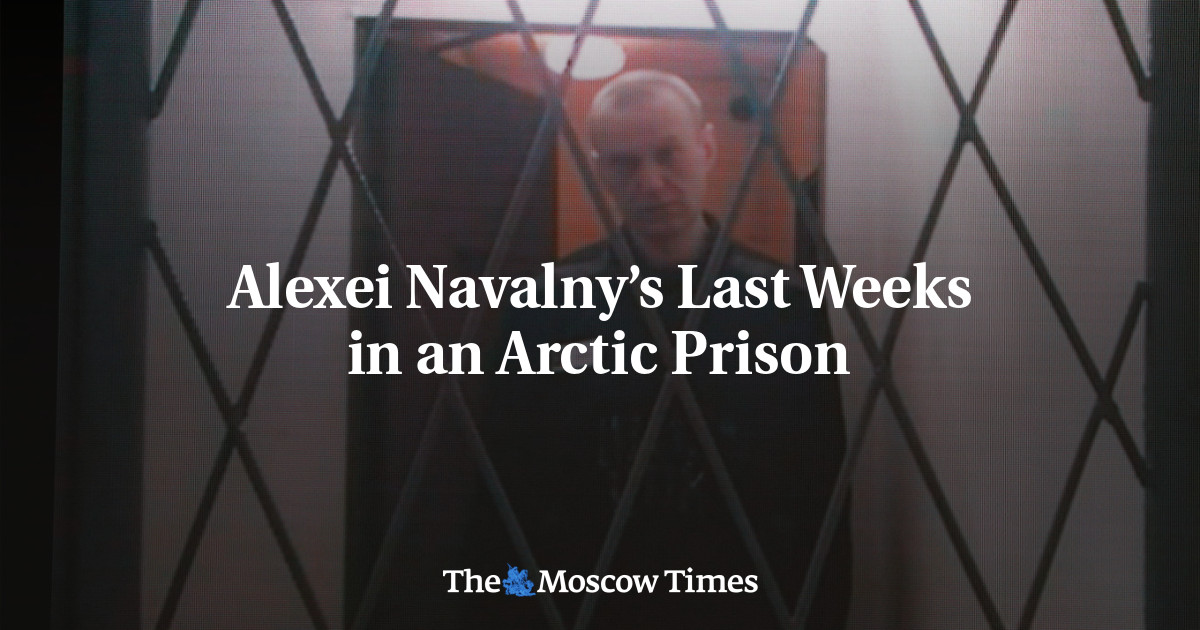 Alexei Navalny’s Last Weeks in an Arctic Prison - The Moscow Times