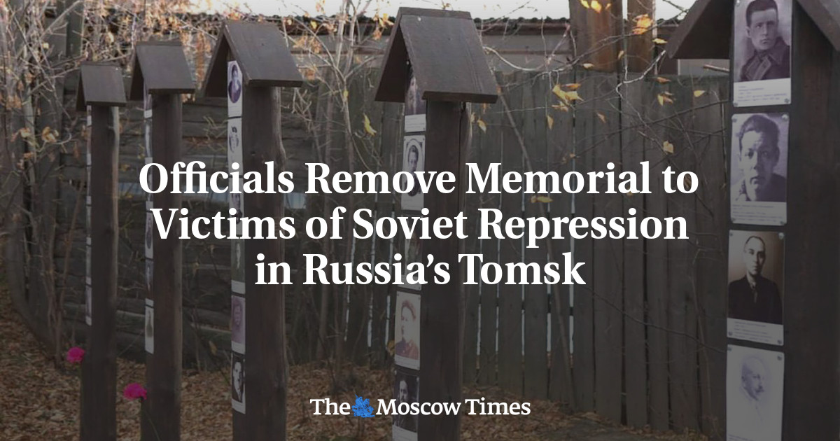 Officials Remove Memorial to Victims of Soviet Repression in Russia’s ...