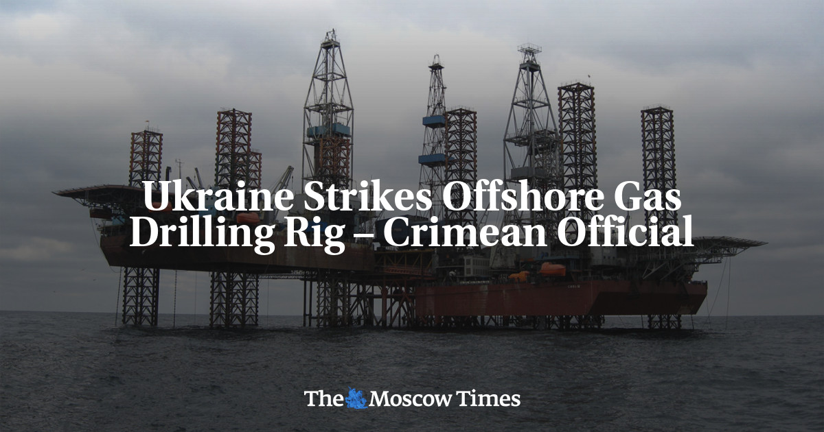 Ukraine Strikes Offshore Gas Drilling Rig – Crimean Official - The ...