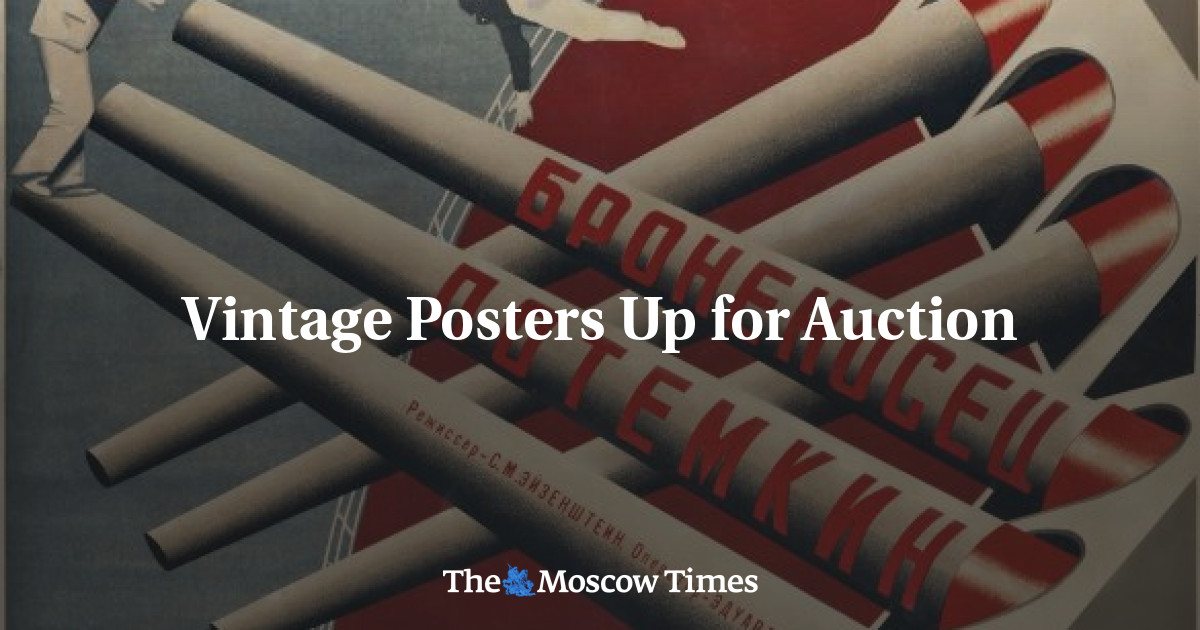 Vintage Posters Up for Auction