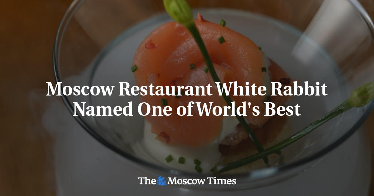 Moscow Restaurant White Rabbit Named One of World's Best