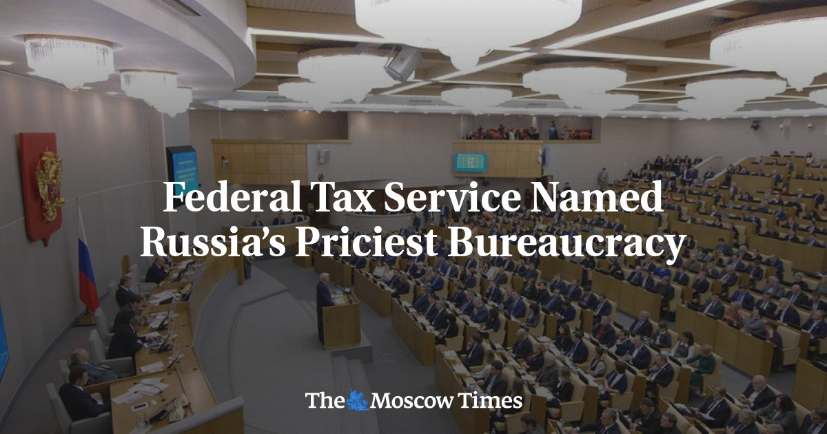 Federal Tax Service Named Russia’s Priciest Bureaucracy