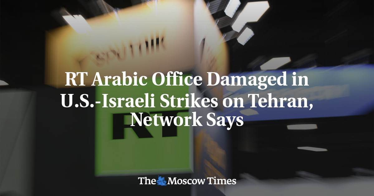 RT Arabic Office Damaged in U.S.-Israeli Strikes on Tehran, Network ...