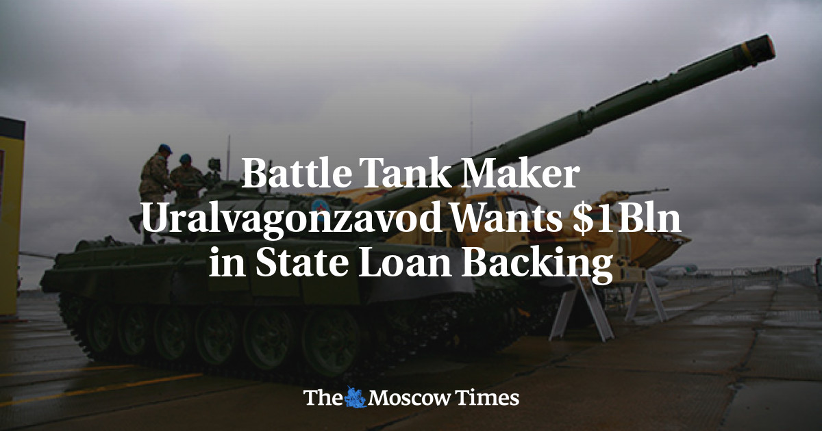 Battle Tank Maker Uralvagonzavod Wants $1Bln in State Loan Backing