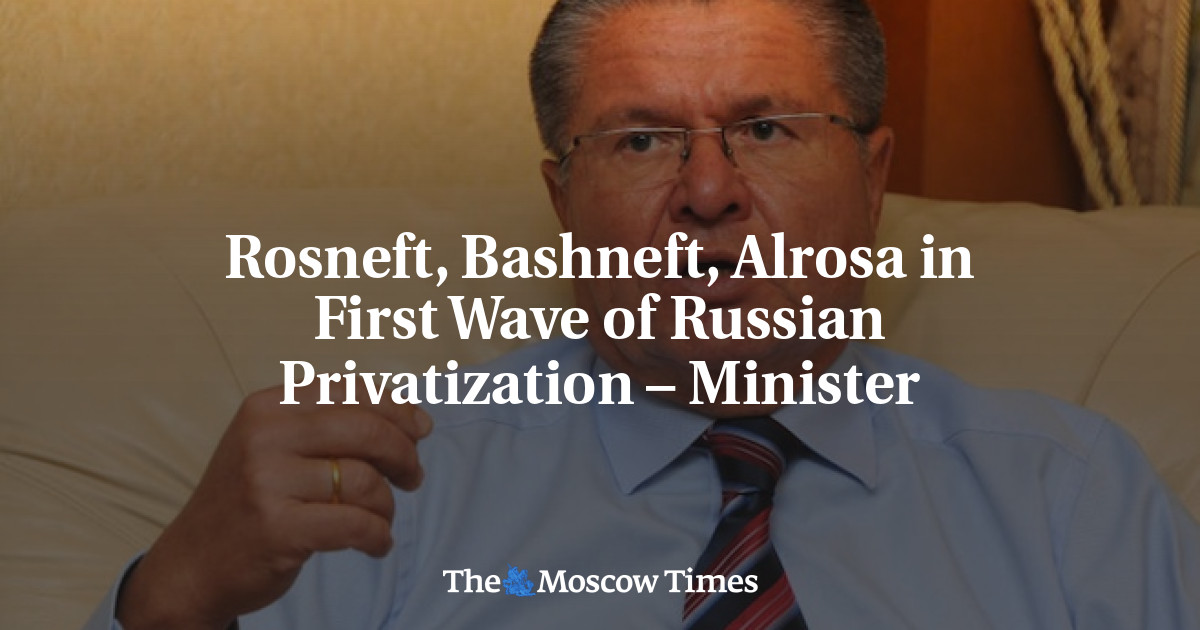 Rosneft, Bashneft, Alrosa in First Wave of Russian Privatization – Minister