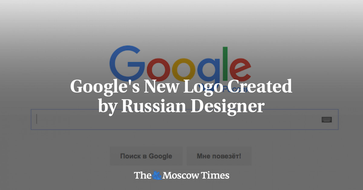 Google's New Logo Created by Russian Designer