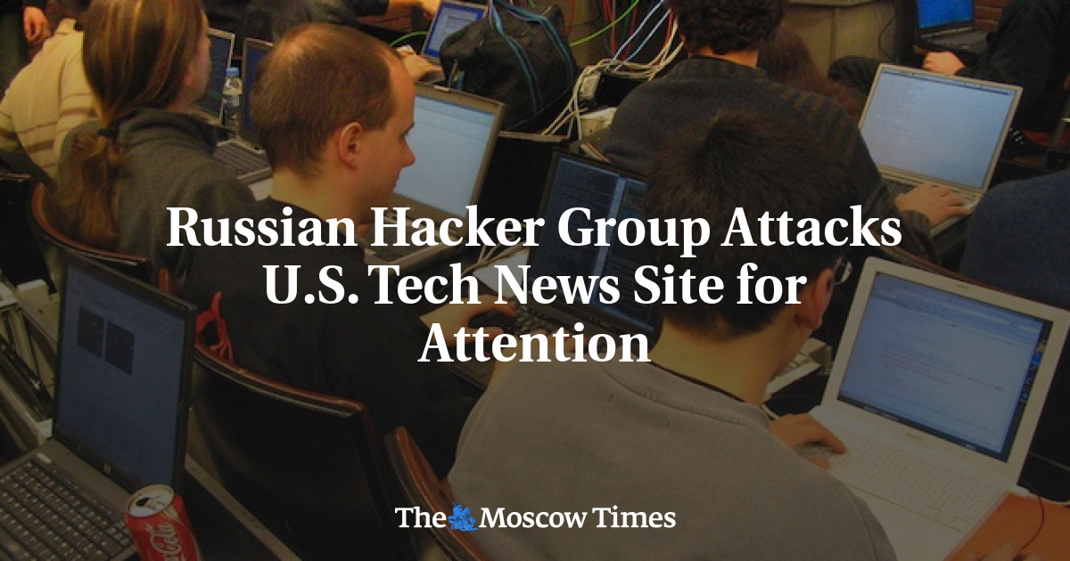Russian Hacker Group Attacks U.S. Tech News Site for Attention