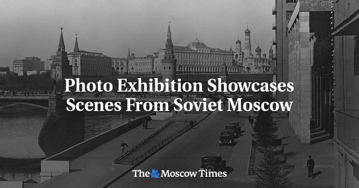 Photo Exhibition Showcases Scenes From Soviet Moscow - The Moscow Times