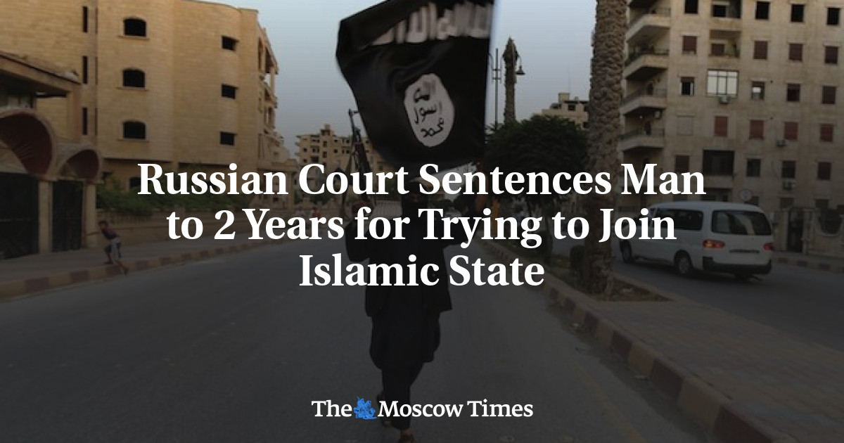 Russian Court Sentences Man To 2 Years For Trying To Join Islamic State