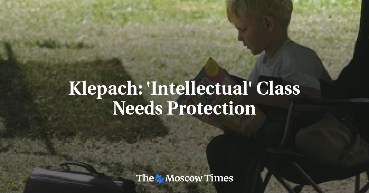 Klepach: 'Intellectual' Class Needs Protection