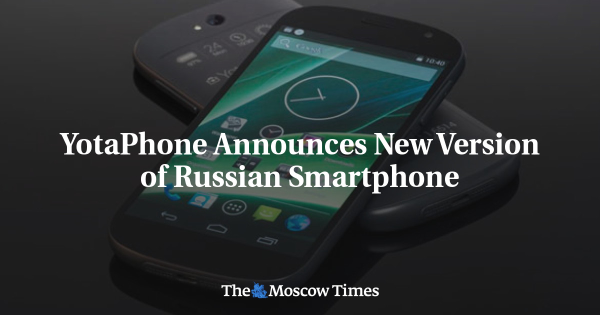 YotaPhone Announces New Version of Russian Smartphone