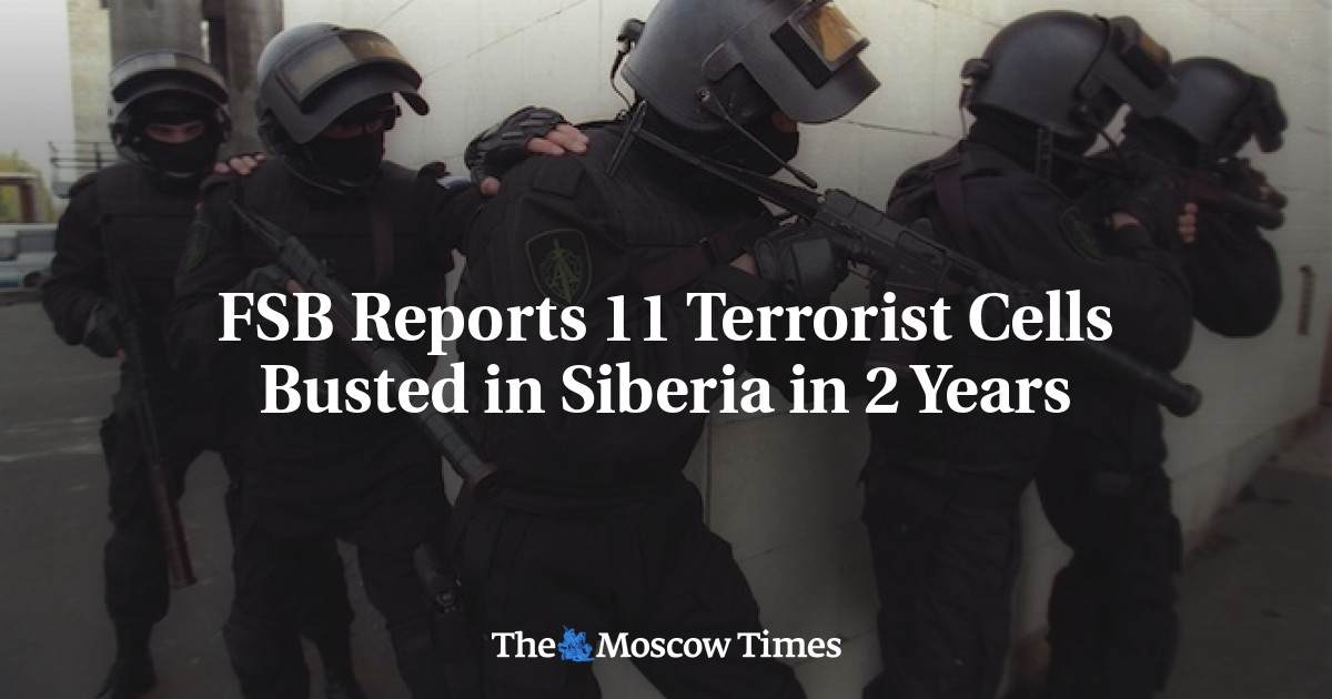 FSB Reports 11 Terrorist Cells Busted in Siberia in 2 Years