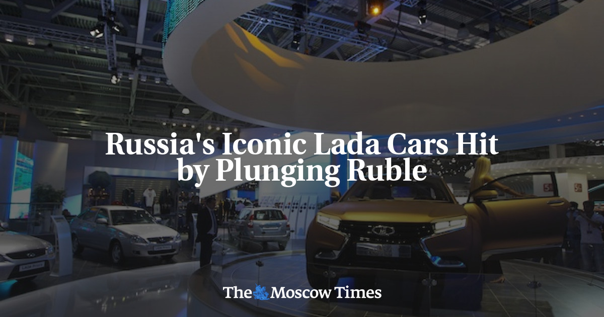 Russias Iconic Lada Cars Hit By Plunging Ruble