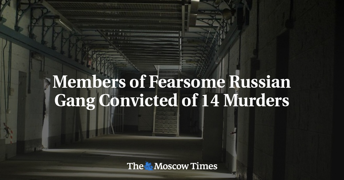 Members of Fearsome Russian Gang Convicted of 14 Murders