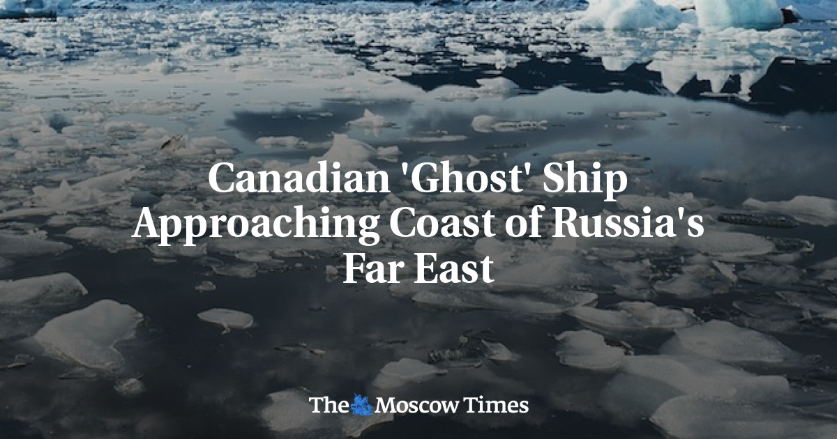 Canadian 'Ghost' Ship Approaching Coast of Russia's Far East