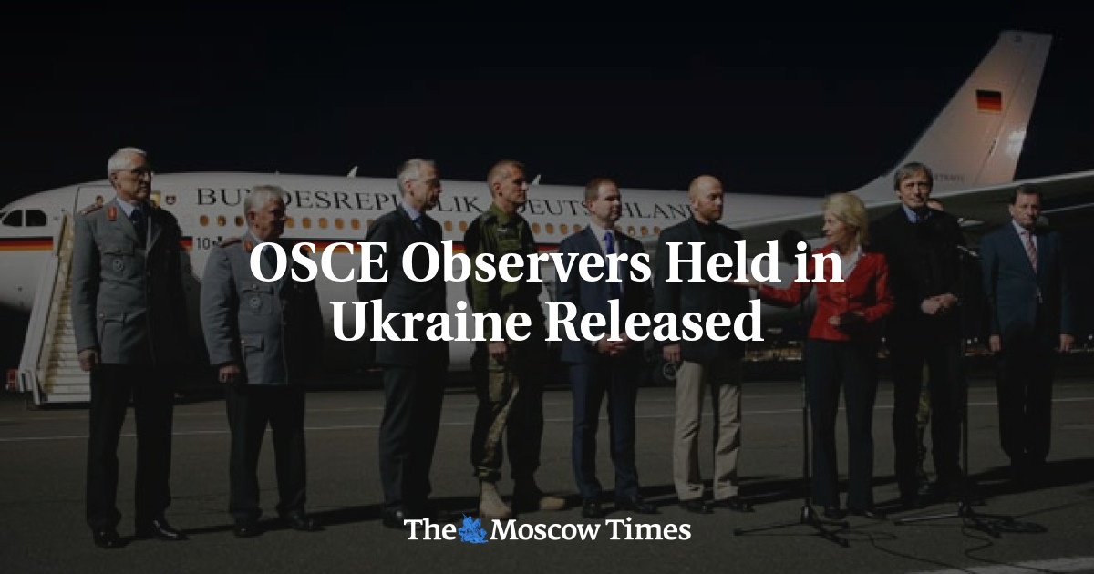 OSCE Observers Held in Ukraine Released