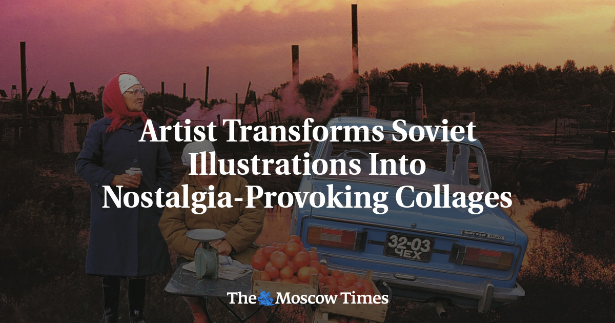 Artist Transforms Soviet Illustrations Into Nostalgia-Provoking ...