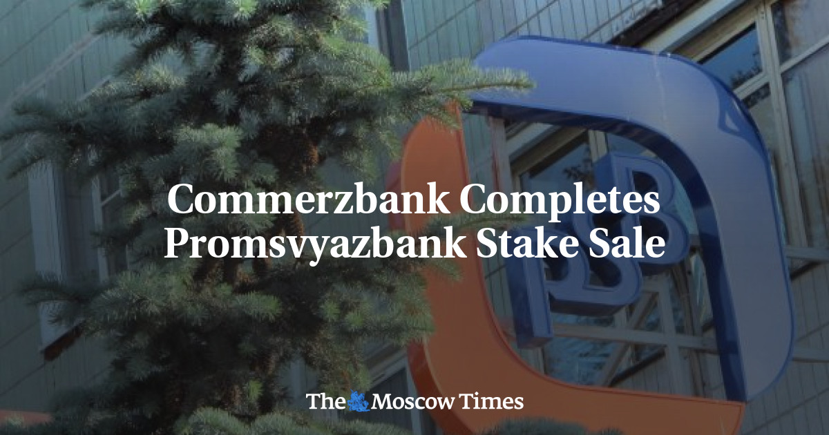 Commerzbank Completes Promsvyazbank Stake Sale