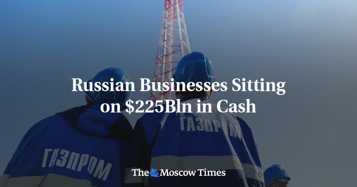 Russian Businesses Sitting on $225Bln in Cash - The Moscow Times