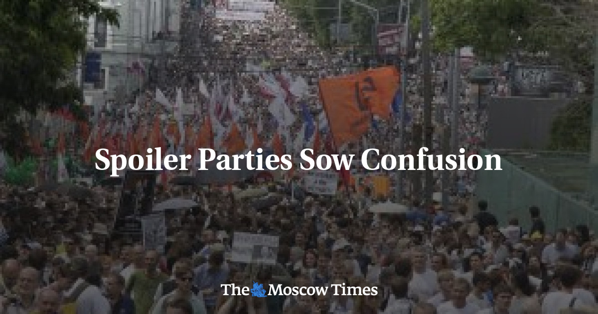 Spoiler Parties Sow Confusion