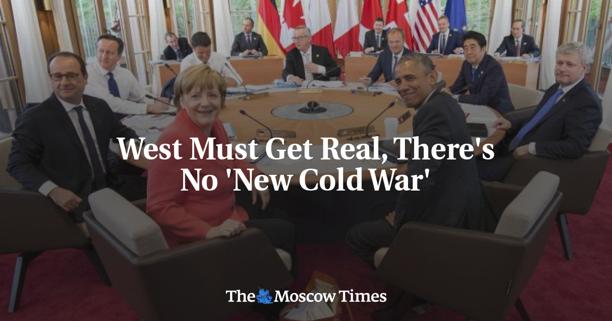 West Must Get Real, There's No 'New Cold War'
